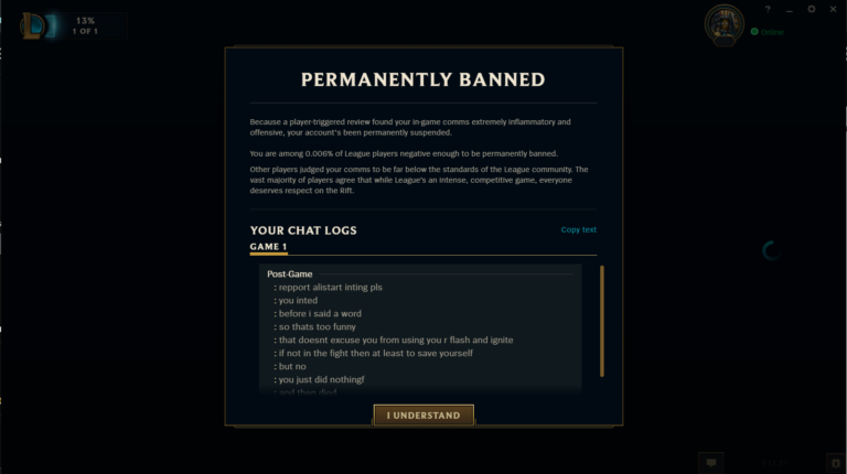 How to Get Unbanned from League of Legends